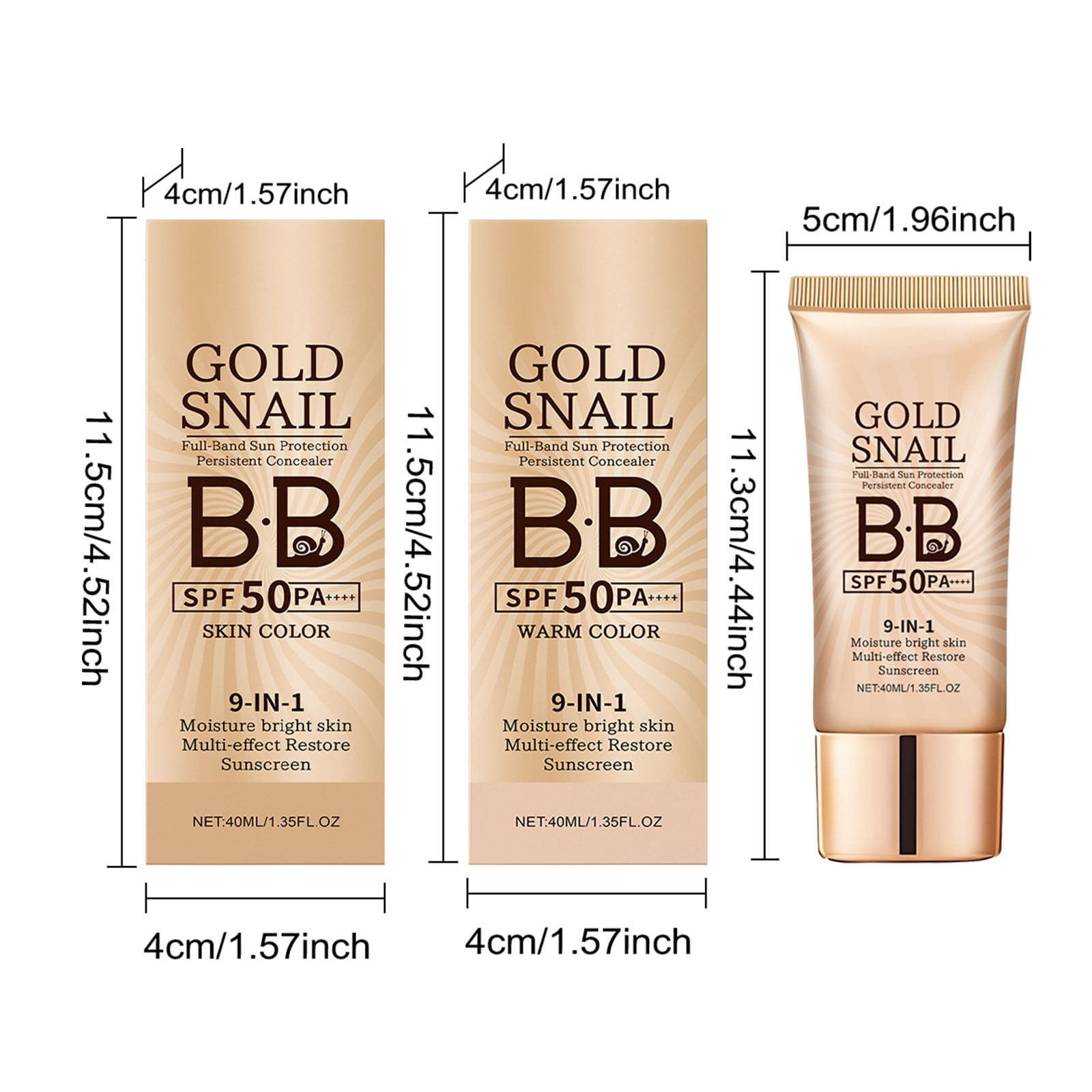 PuSpu Light Soft Light Foundations Cream Concealer Moisturizing Suyan ...