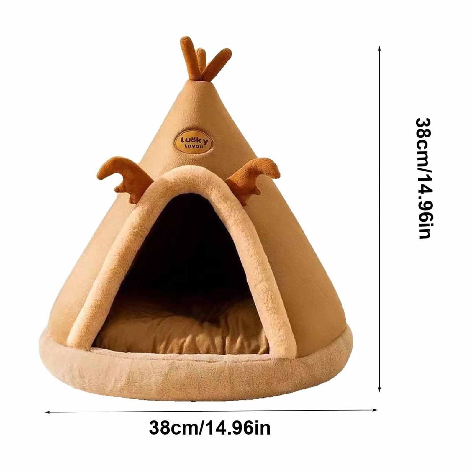 PuSpu Pet Supplies Christmas Dog House House Dog House Tent Closed ...