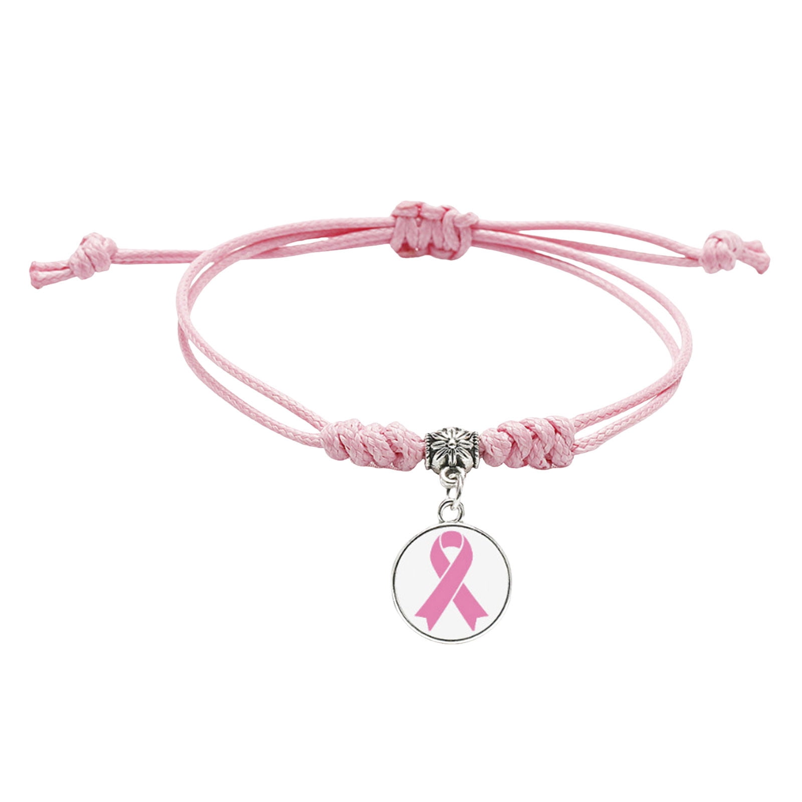 Puawkoer Cancer Awareness Bracelets Big Earrings for Women for Women ...
