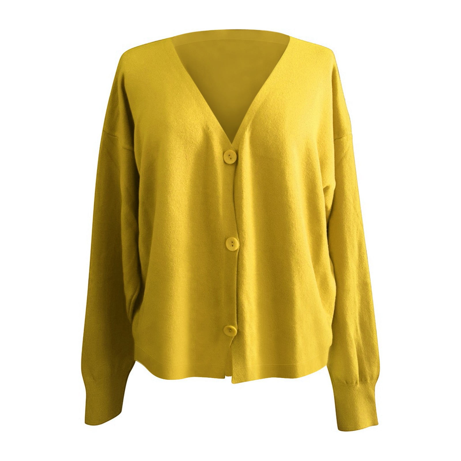 Puawkoer Cardigan Single Women's Tan Open Front Cardigan for Women ...