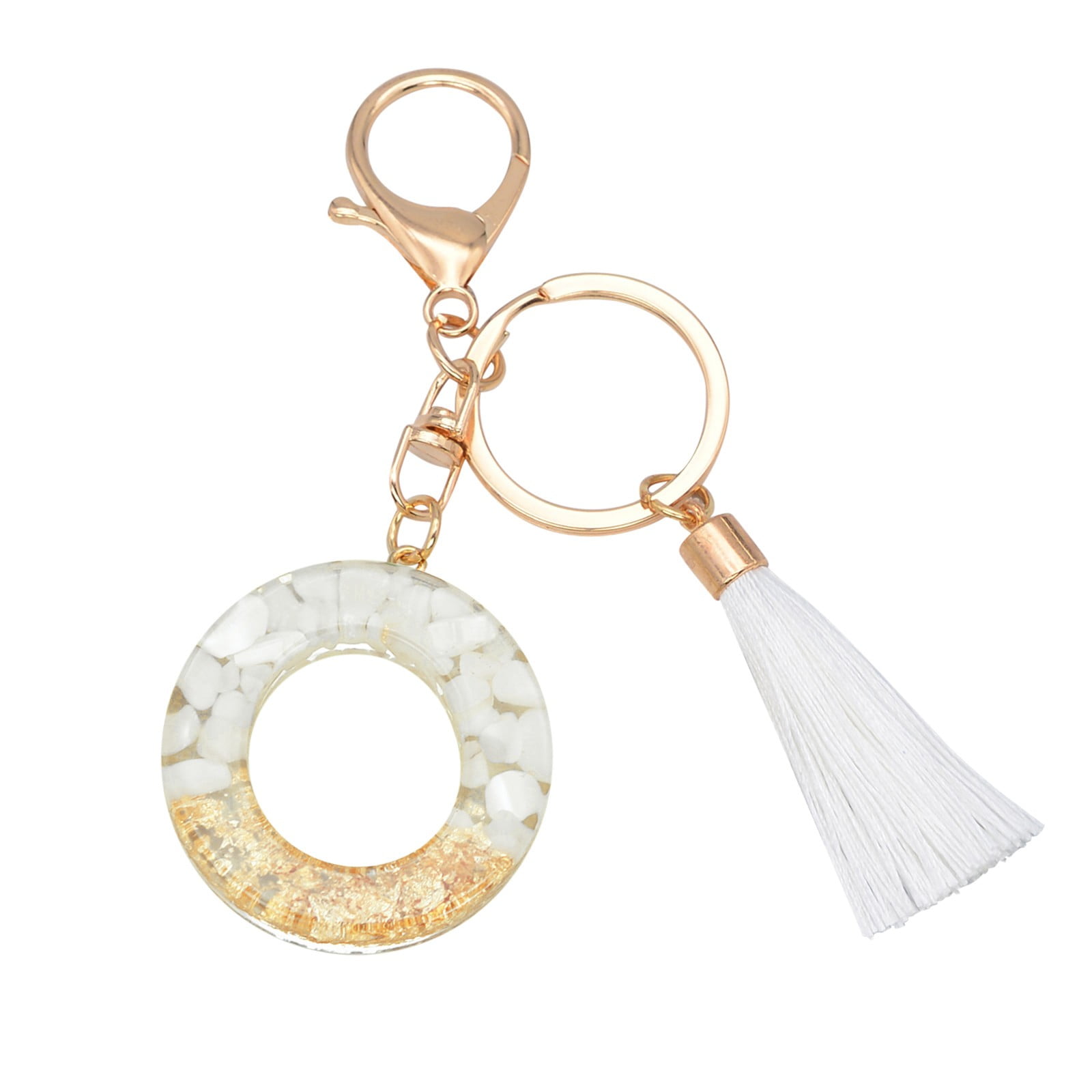 Puawkoer Creative Keychain Color Wrist Key Ring Keychain Translucent ...