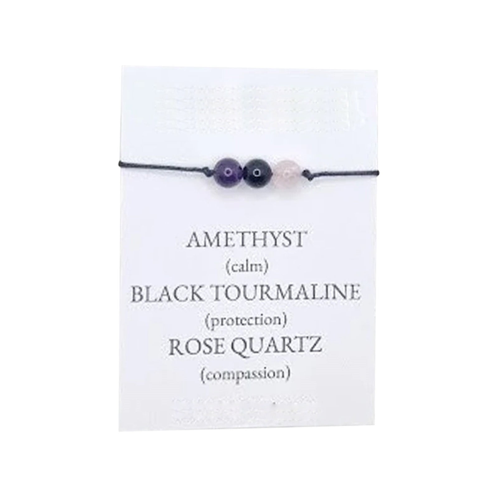 Puawkoer Ethnic Anxiety Stone Beaded Jewelry for Teen Girls Wax Line ...