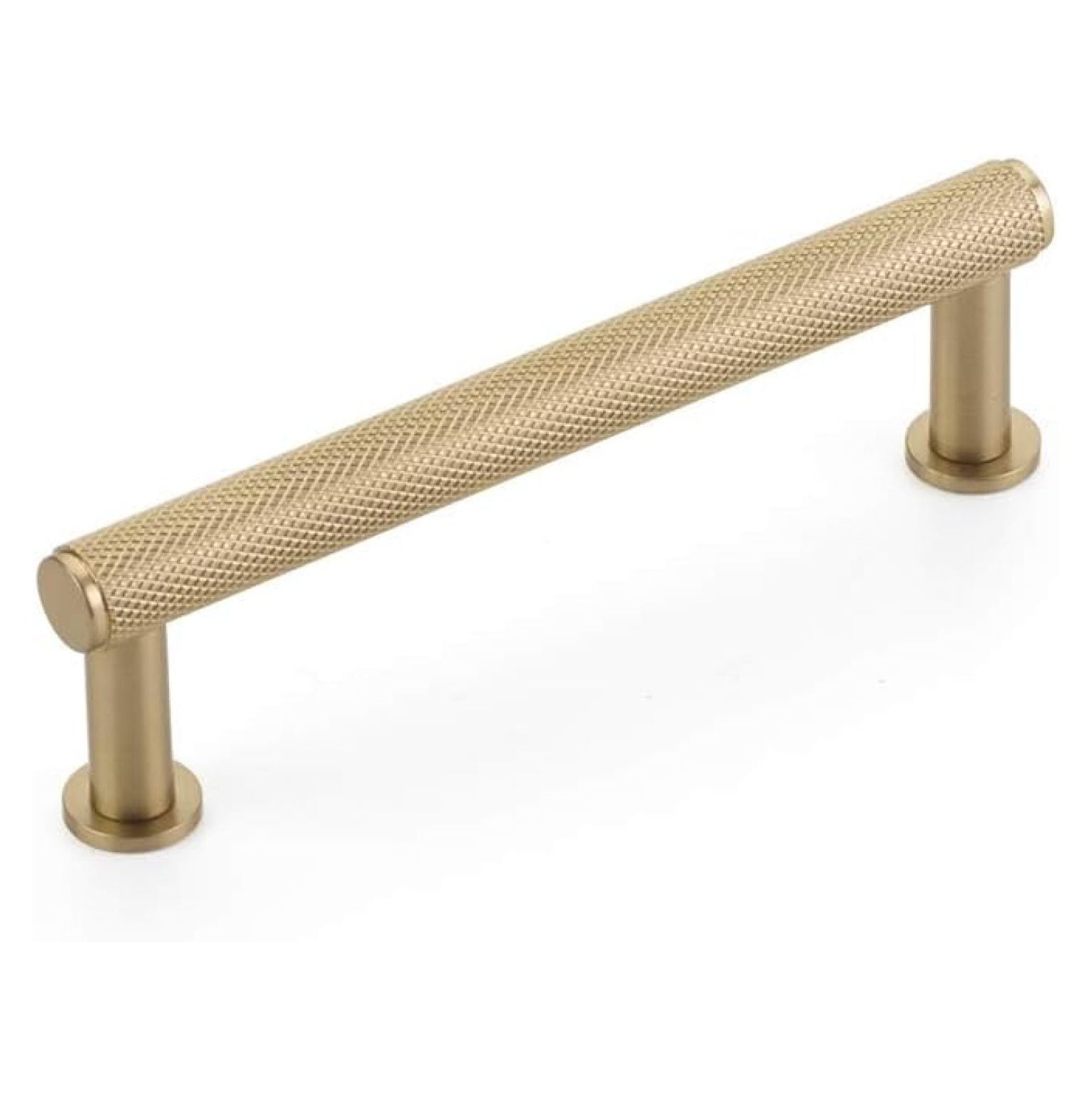 Pub House Collection Knurled Pull - 4 inch Brass Cabinet Hardware ...