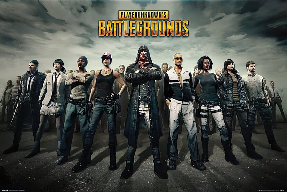 Pubg - Playerunknown's Battlegrounds - Gaming Poster (Characters ...