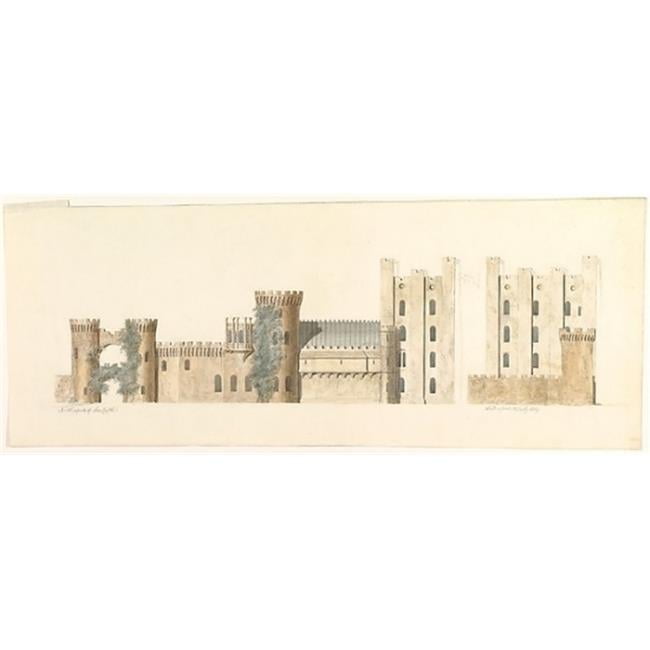 Public Domain Images MET362690 North Aspects of Lea Castle & West ...