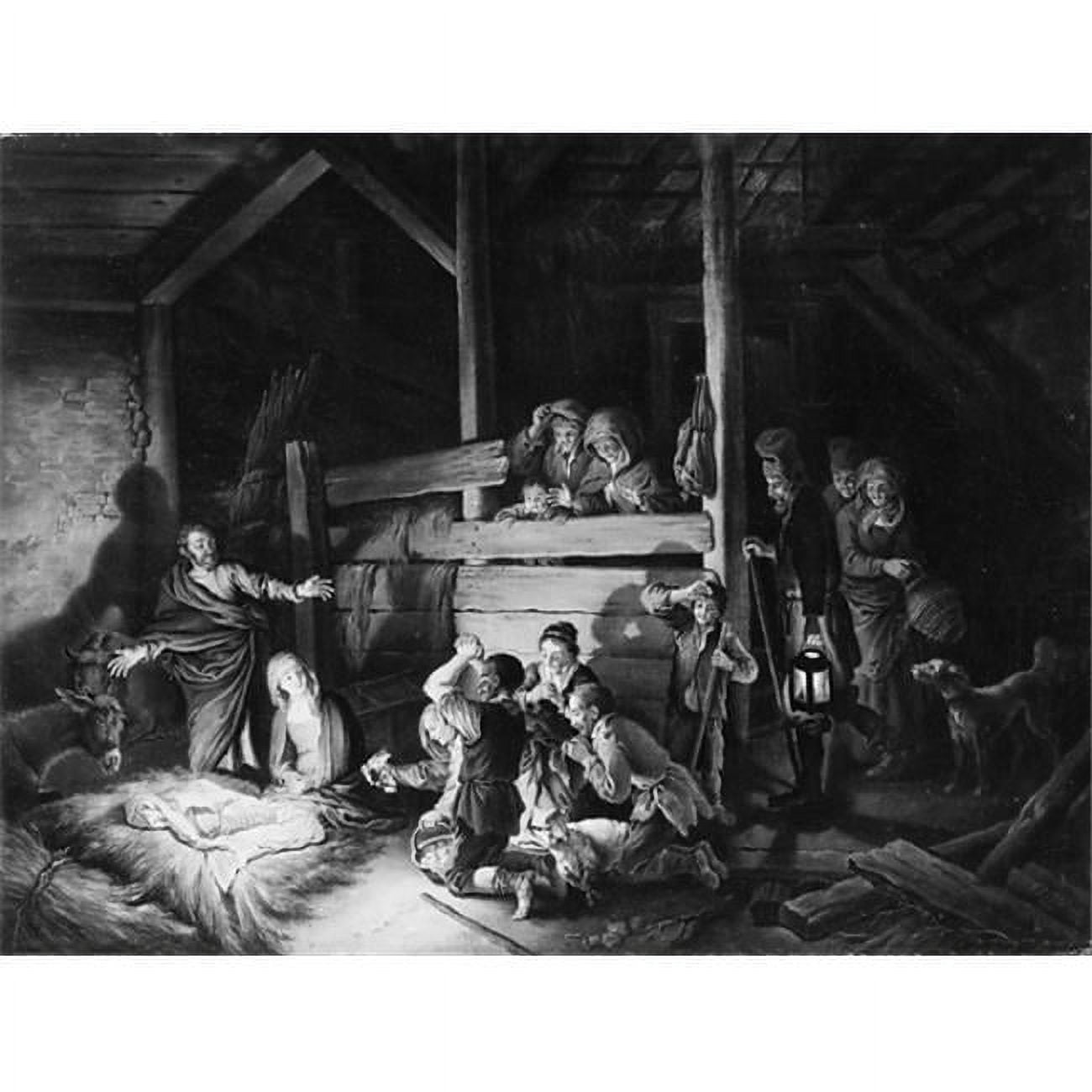 Public Domain Images MET436200 The Adoration of The Shepherds Poster ...