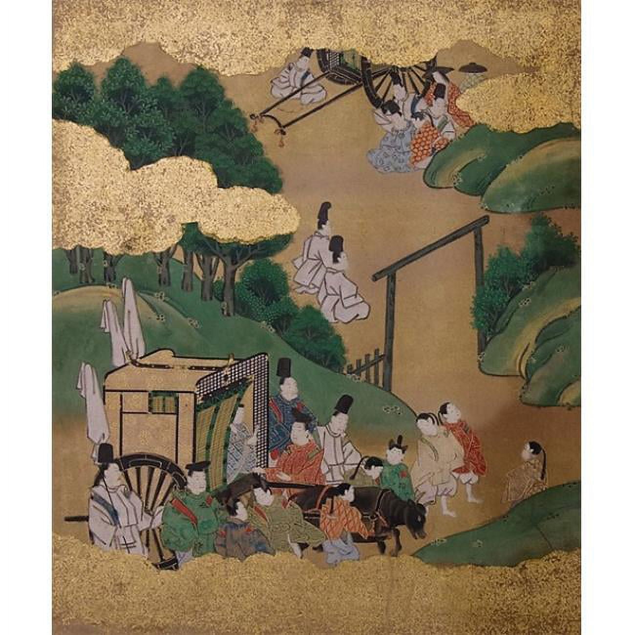 Public Domain Images MET78087 Twelve Scenes From The Tale of Genji ...