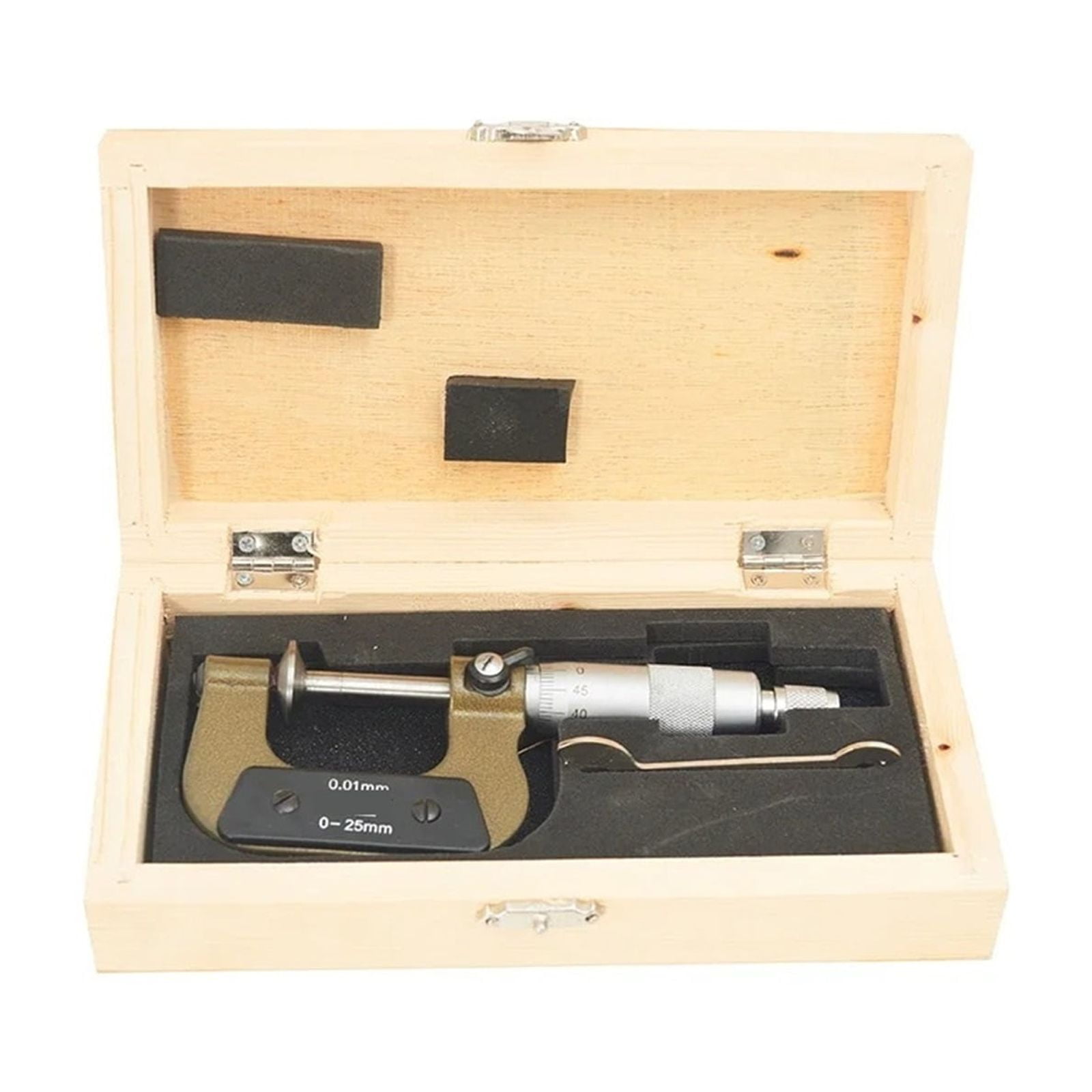 Public Normal Line Mechanical Micrometer Gear Measuring Tool 0-25mm 25 ...