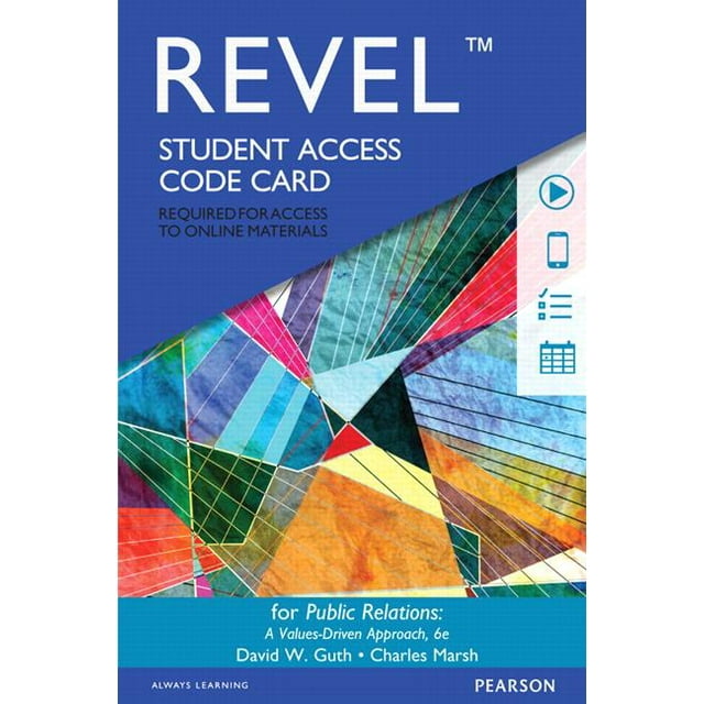 Public Relations Revel Access Code : A Values-driven Approach - Walmart.com