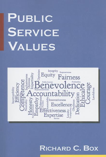 Public Service Values (Paperback) - Walmart.com