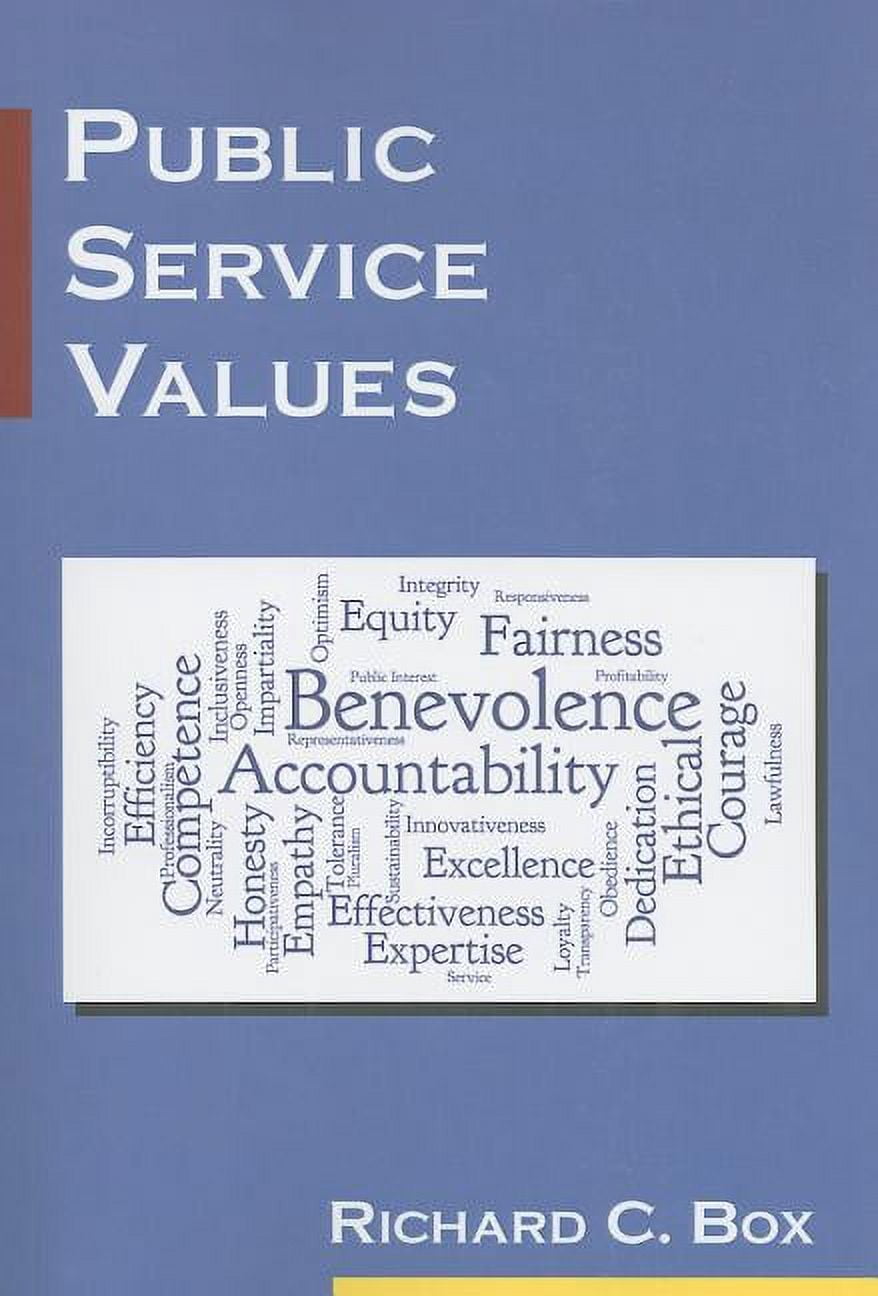 Public Service Values (Paperback) - Walmart.com