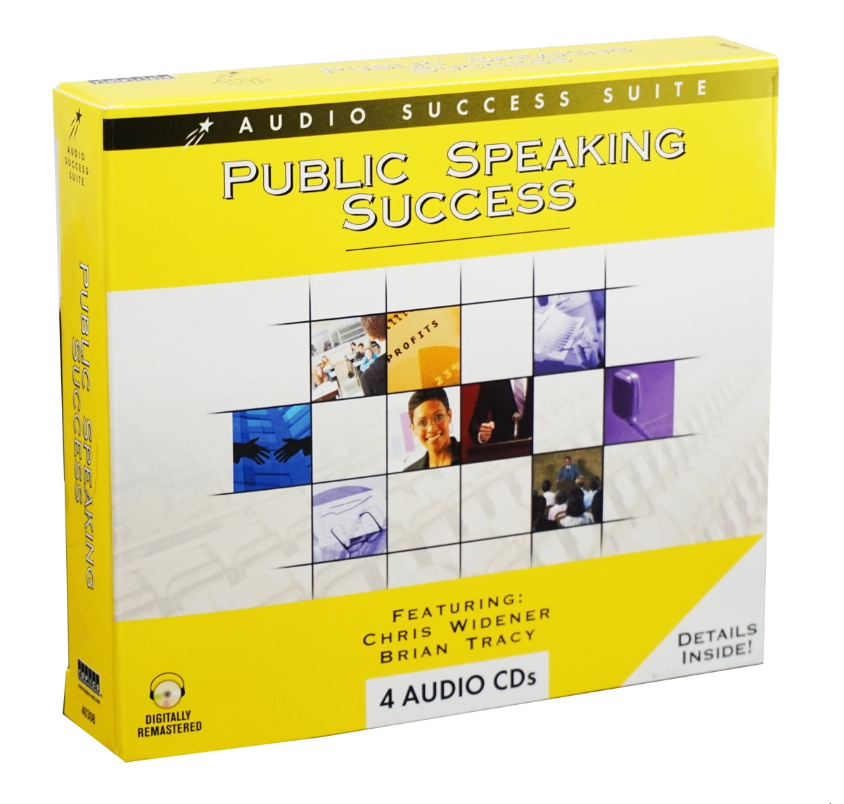 Public Speaking Success on 4 AUDIO CDs ~ Featuring Brian Tracy, Ron ...