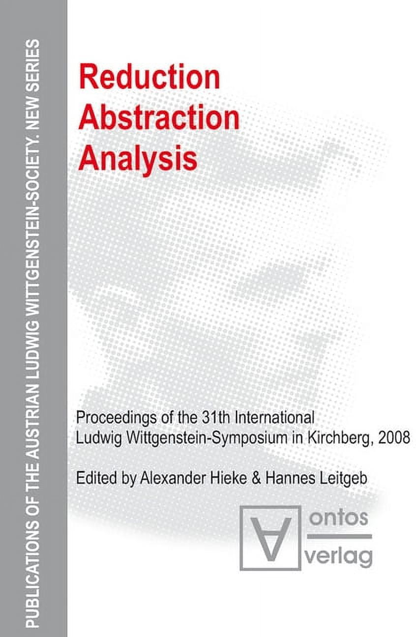 Publications of the Austrian Ludwig Witt Reduction - Abstraction ...