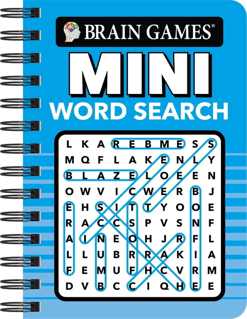 Publications International Brain Games To Go Mini Word Search, (Spiral ...