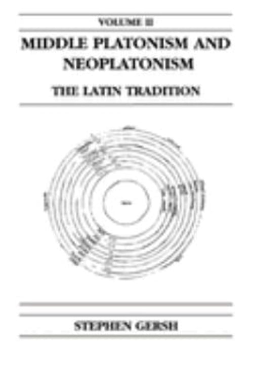 Pre-Owned Middle Platonism and Neoplatonism, Volume 2 : The Latin ...