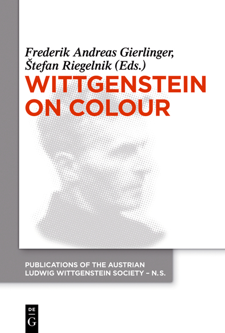 Publications of the Austrian Ludwig Witt Wittgenstein on Colour, Book ...