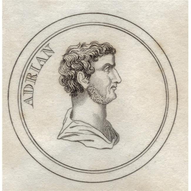 Publius Aelius Traianus Hadrianus Bc76 - Bc138 Roman Emperor Stoic ...