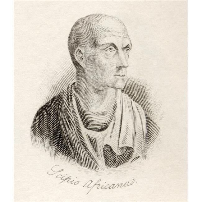 Publius Cornelius Scipio Africanus Major 236183 Bc General In The ...