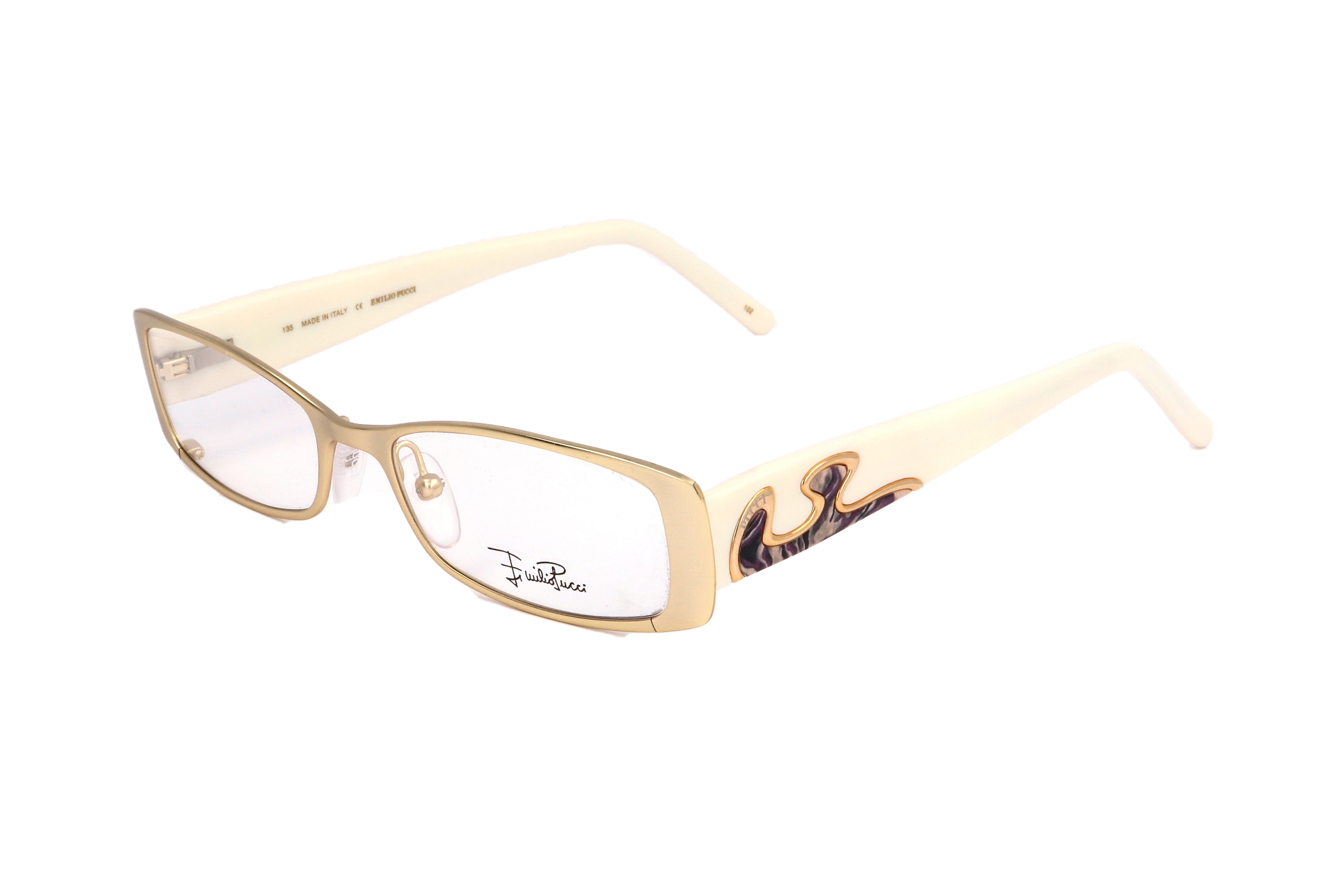 Pucci eyeglasses EP2131 WOMAN 50/17/135 757 GOLDEN BEAUTY - Walmart.com