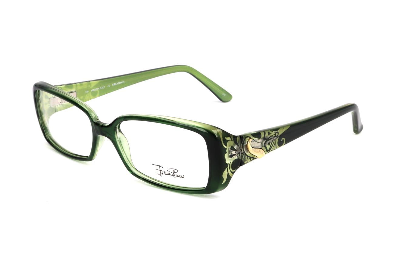 Pucci eyeglasses EP2661 WOMAN 53/15/130 304 GREEN/LIGHT GREEN - Walmart.com