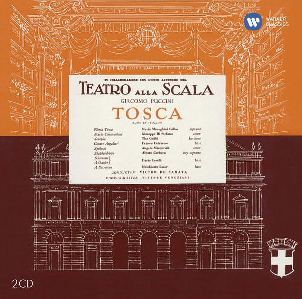 Puccini / Callas - Tosca - Music & Performance - CD - Walmart.com