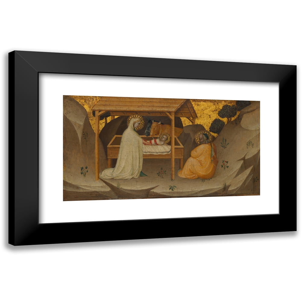 Puccio di Simone 24x15 Black Modern Framed Museum Art Print Titled ...