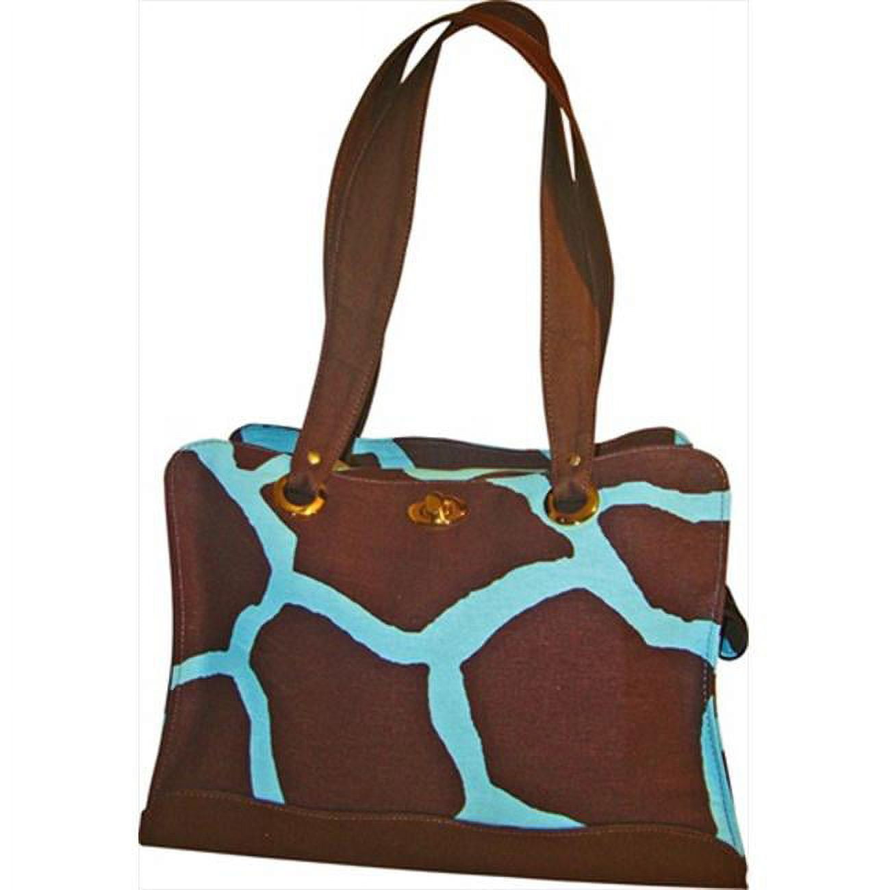 PuchiBag 18-BB-BC Bisou-Bisou Chocolate Giraffe Pet Bag Chocolate and ...