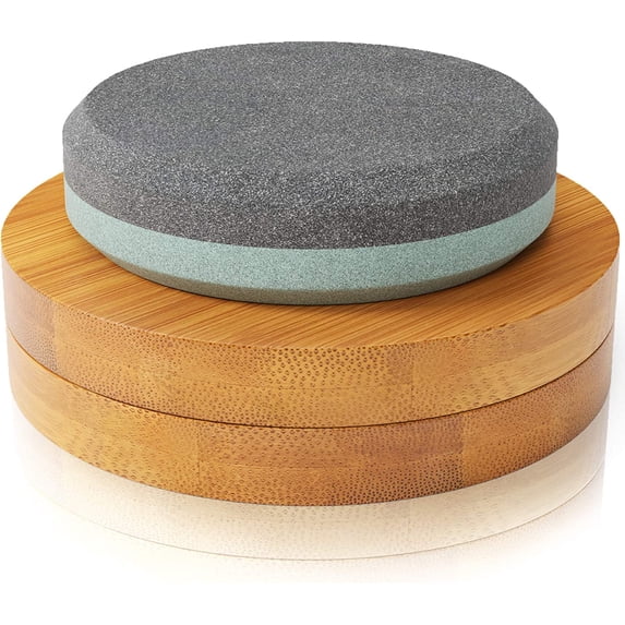 Puck/Disk - Axe/Hatchet Large Sharpening Stone- Whetstone Blade & Tool ...