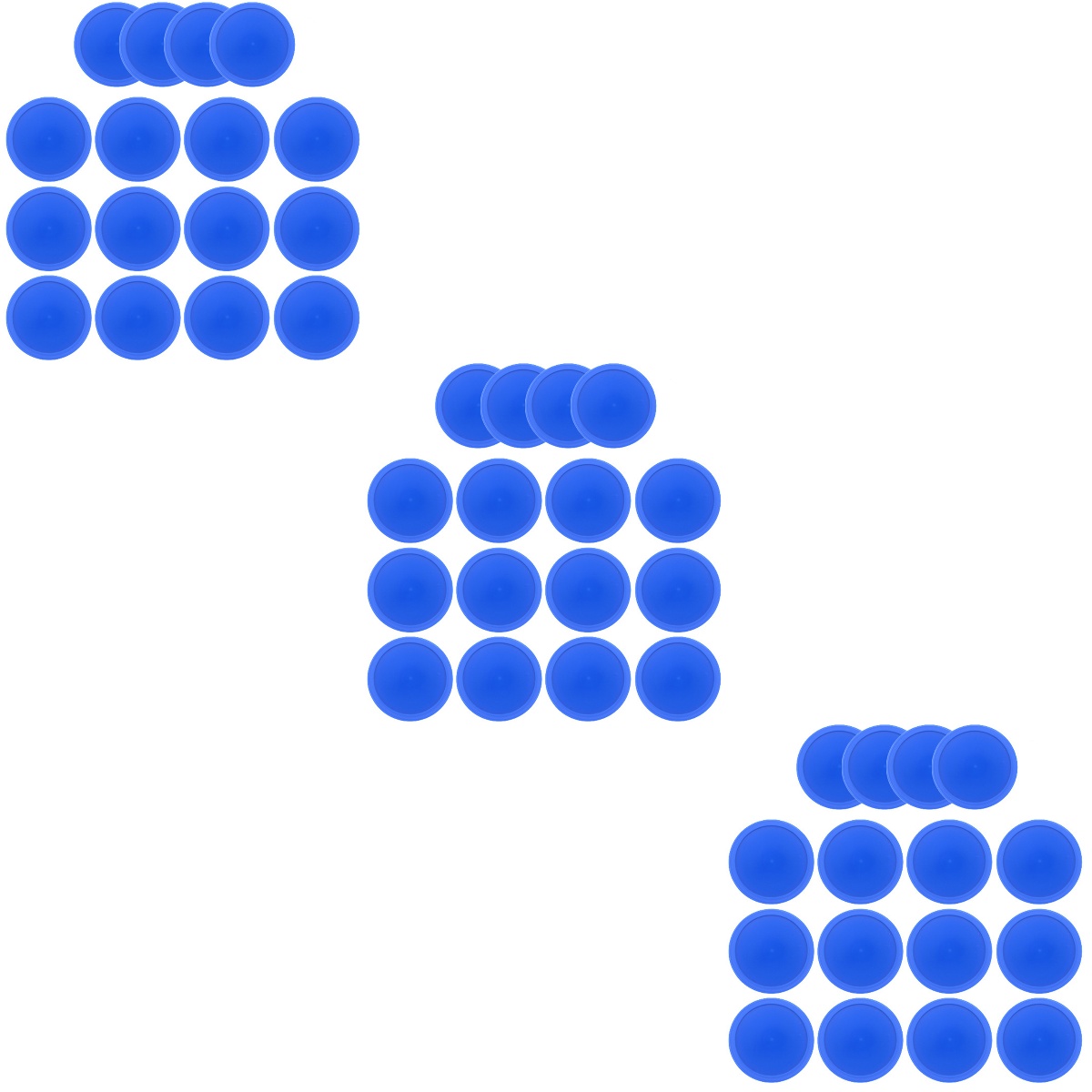 Puck Handle Putter Outdoor Game Games Blue Window Cling Air Hockey ...