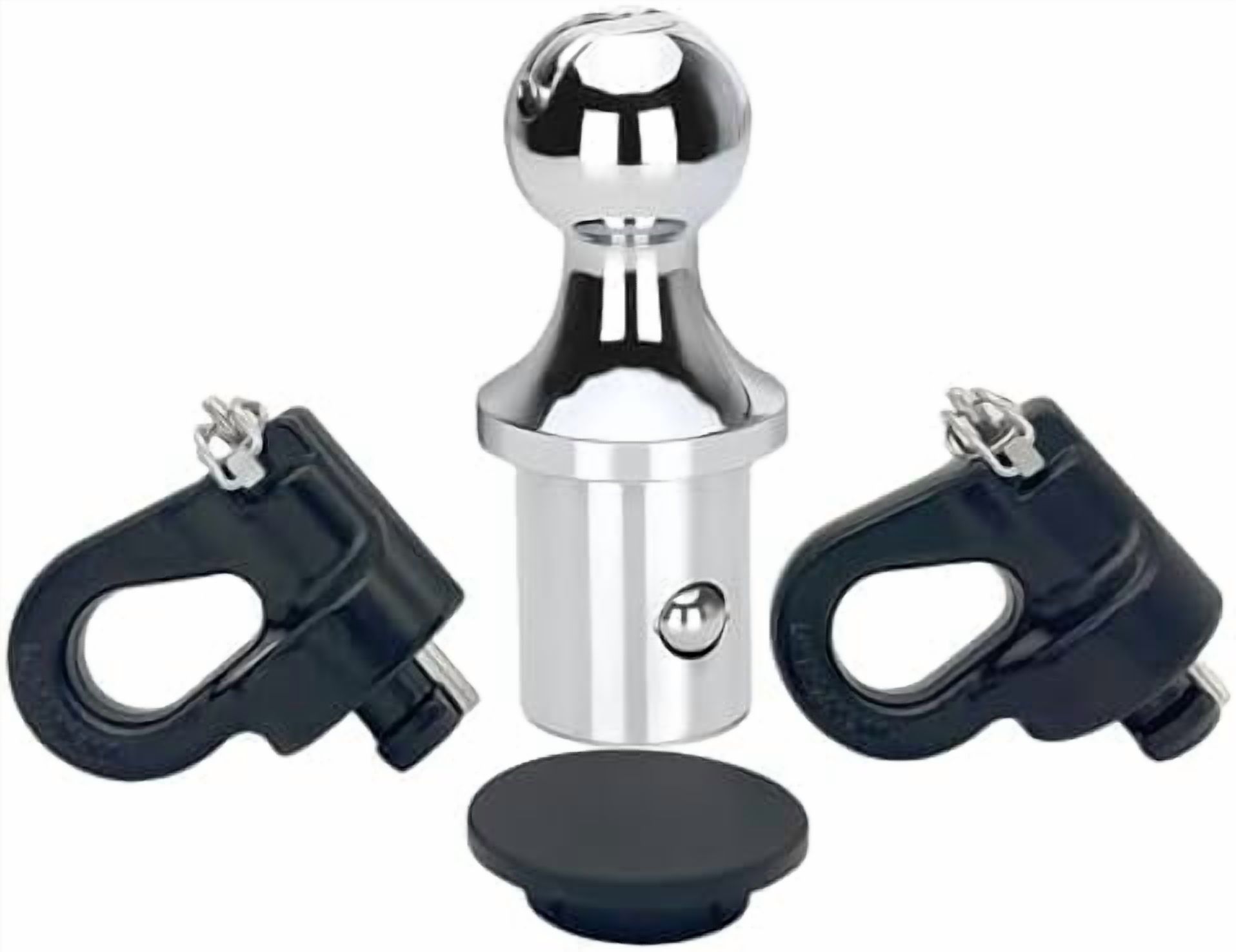 Puck System Gooseneck Hitch Ball Kit, Upgraded 60692, Compatible with ...