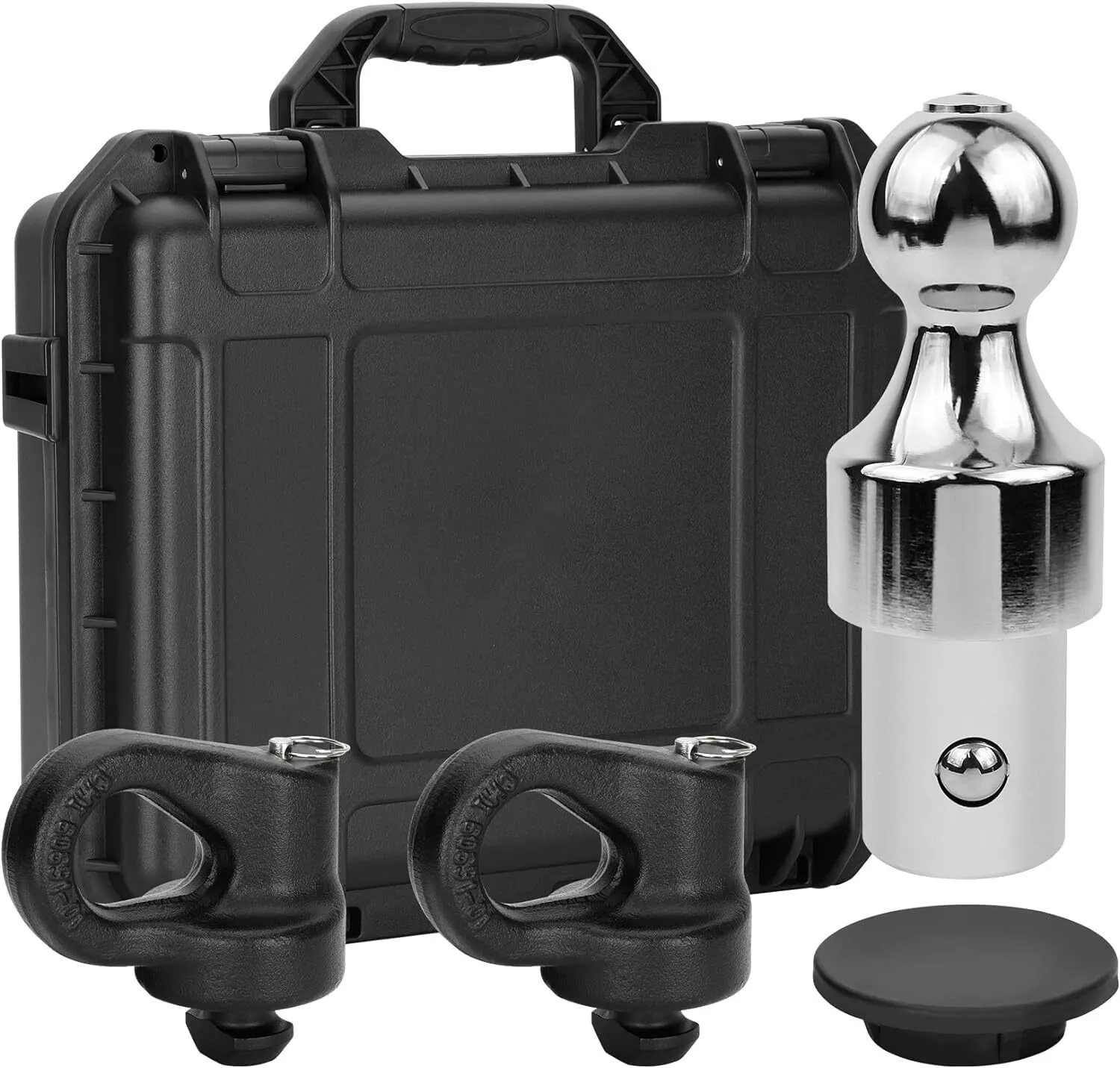 Puck System Gooseneck Safety Chain Kit 2-5/16" Ball For Chevy GMC Ford ...