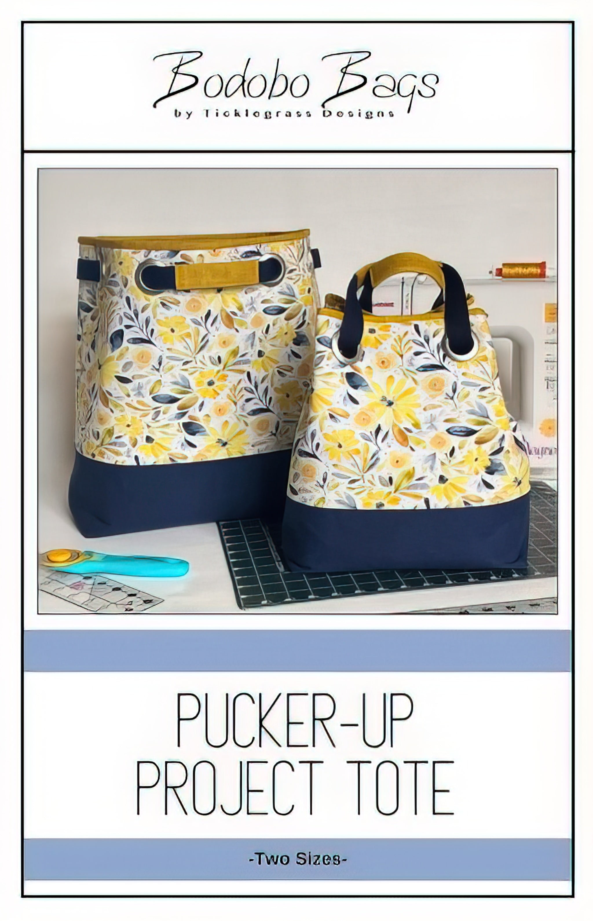 Pucker Up Project Tote Bag Pattern by Natalie Rawlinson Bodobo Bags ...
