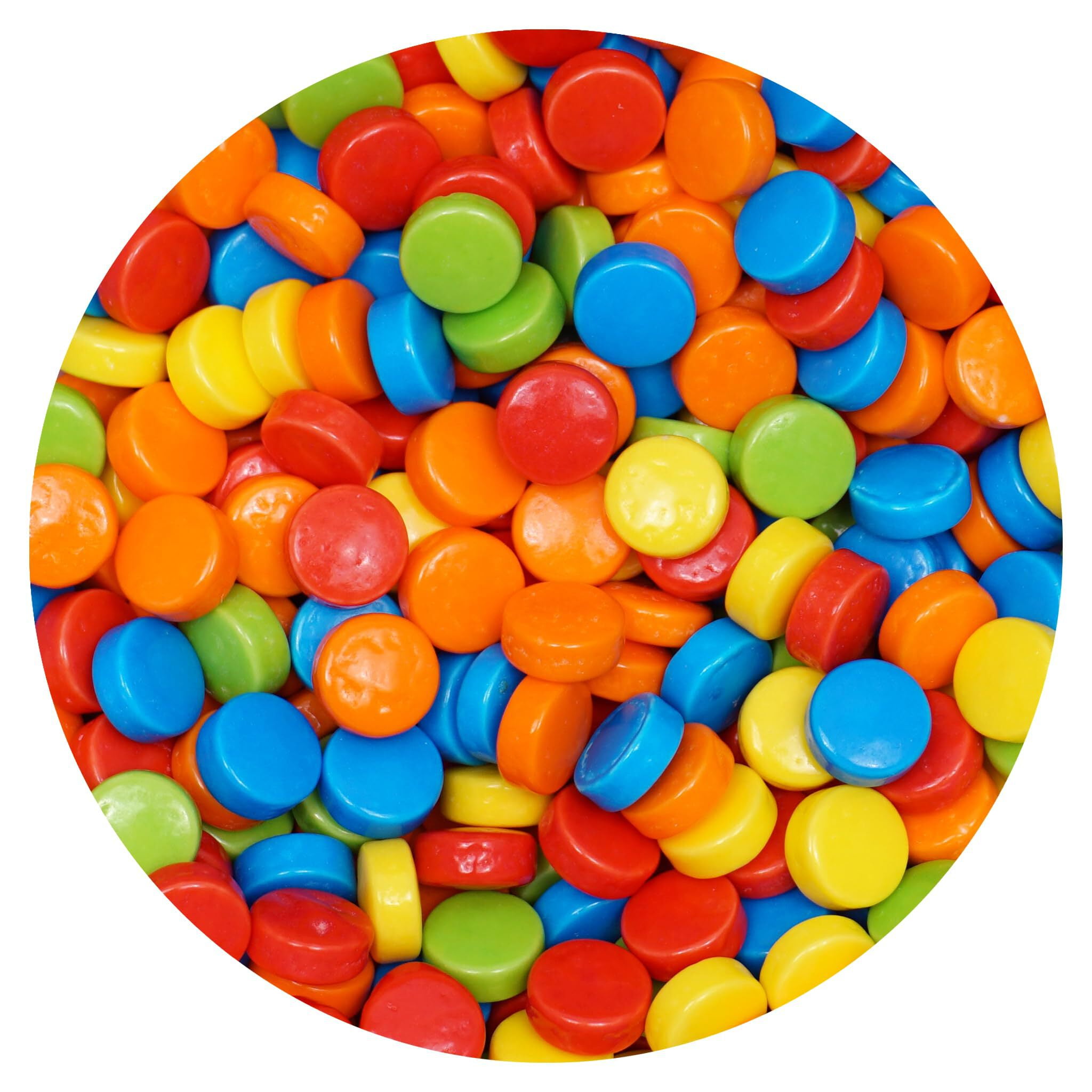Pucker Ups, 2 Pound Bulk Bag, Assorted Fruit Hard Candy Flavors ...