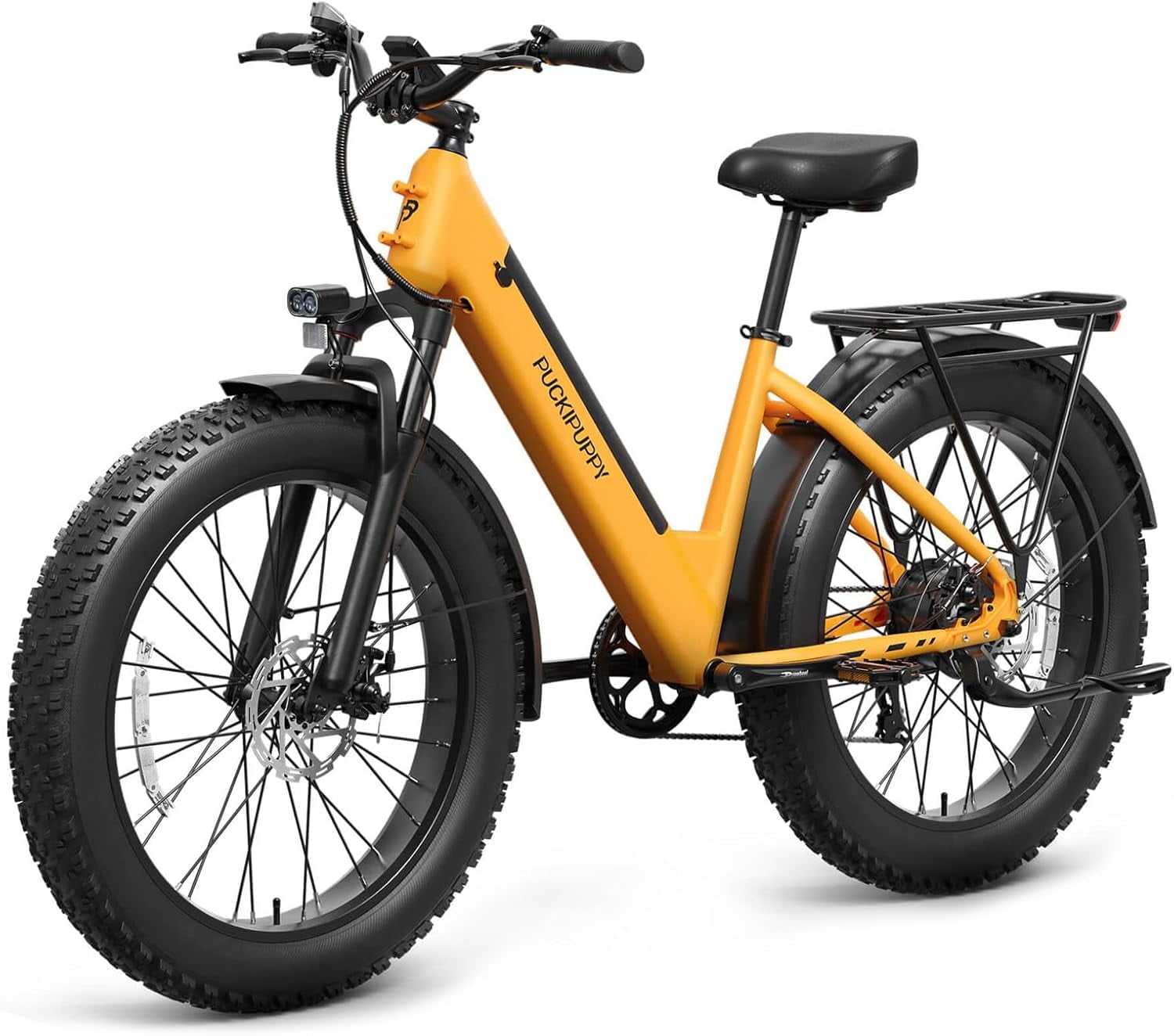 PUCKIPUPPY Electric Bike for Adults 960W Peak, 48V 15AH Removable ...