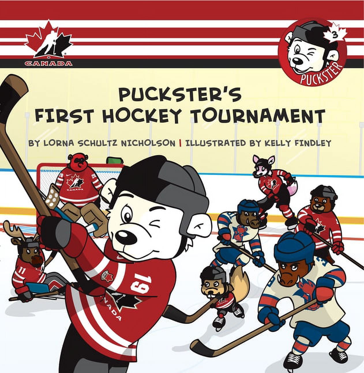 Puckster: Puckster's First Hockey Tournament (Paperback) - Walmart.com
