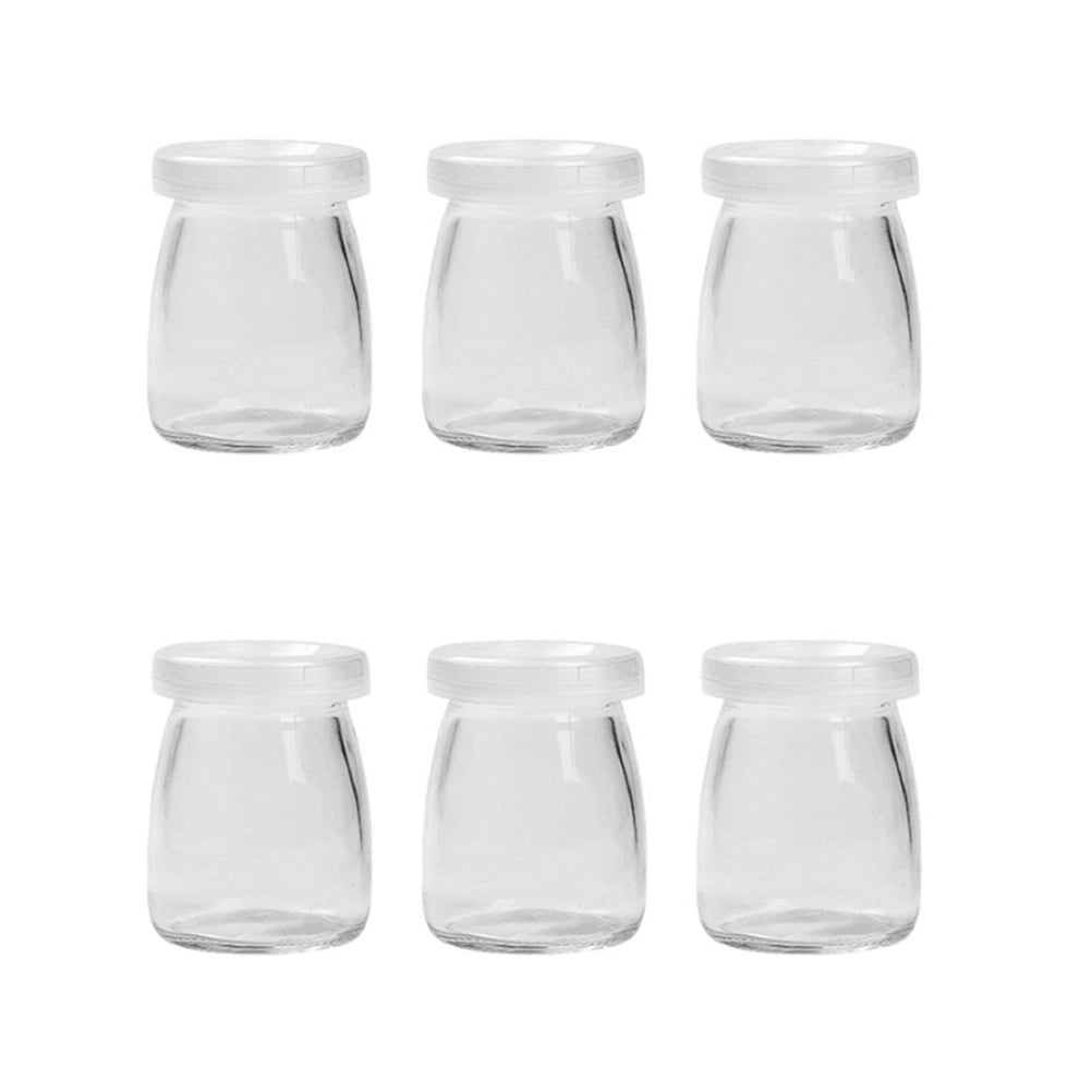 Pudding Bottle Glass Yogurt Jars Dessert Cups Clear Container ...