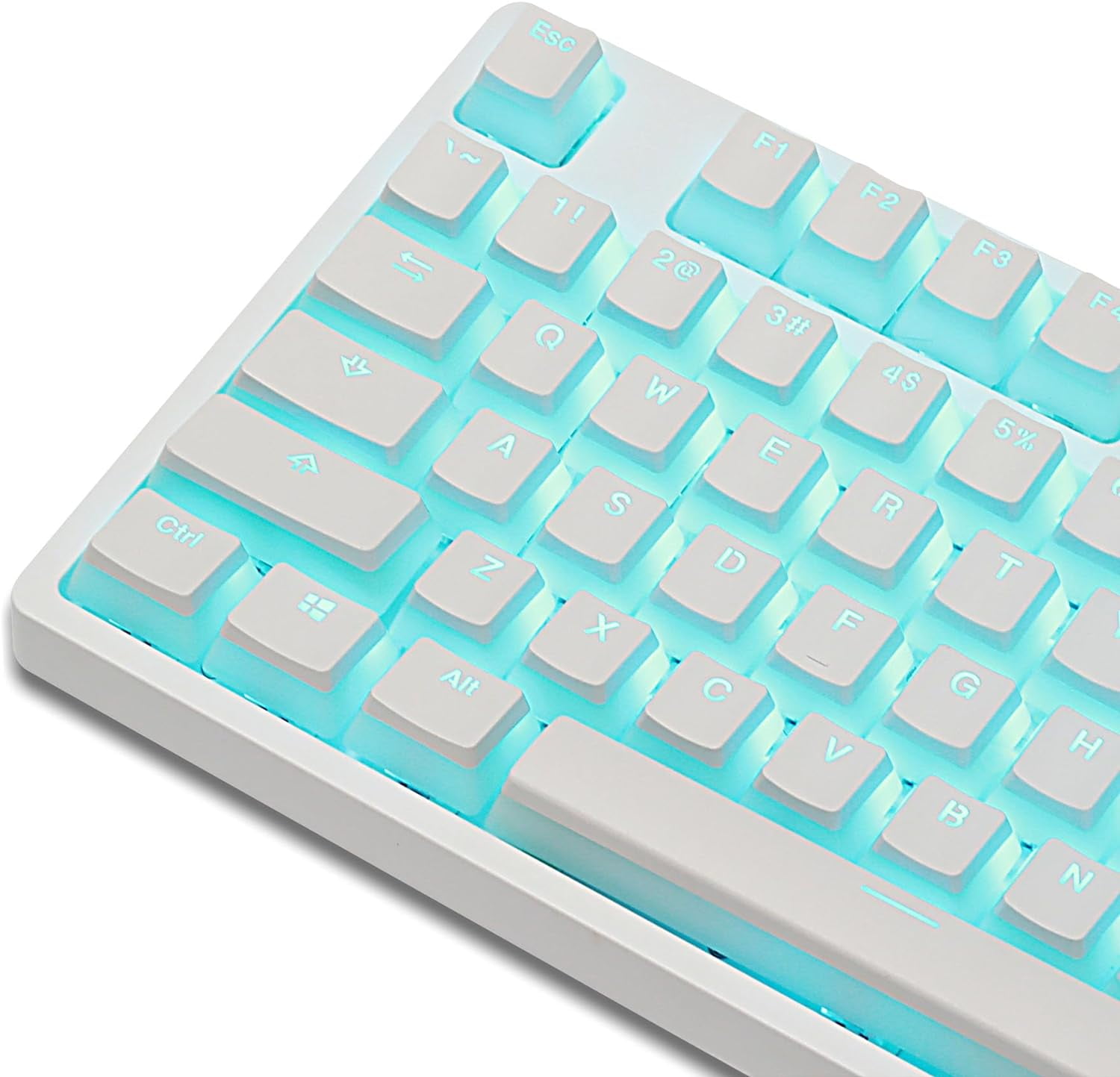 Pudding Keycaps Pbt Backlit Cherry Mx Keycap Set Doubleshot Oem Profile ...