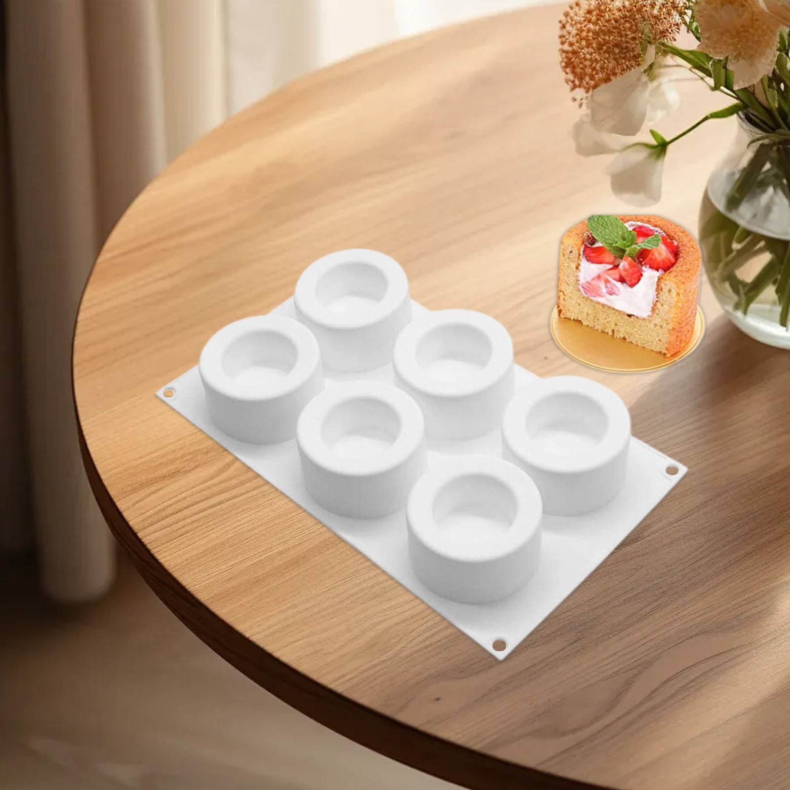 Pudding Mousse Silicone Mold for Baking shapes Premium chocolate Molds ...
