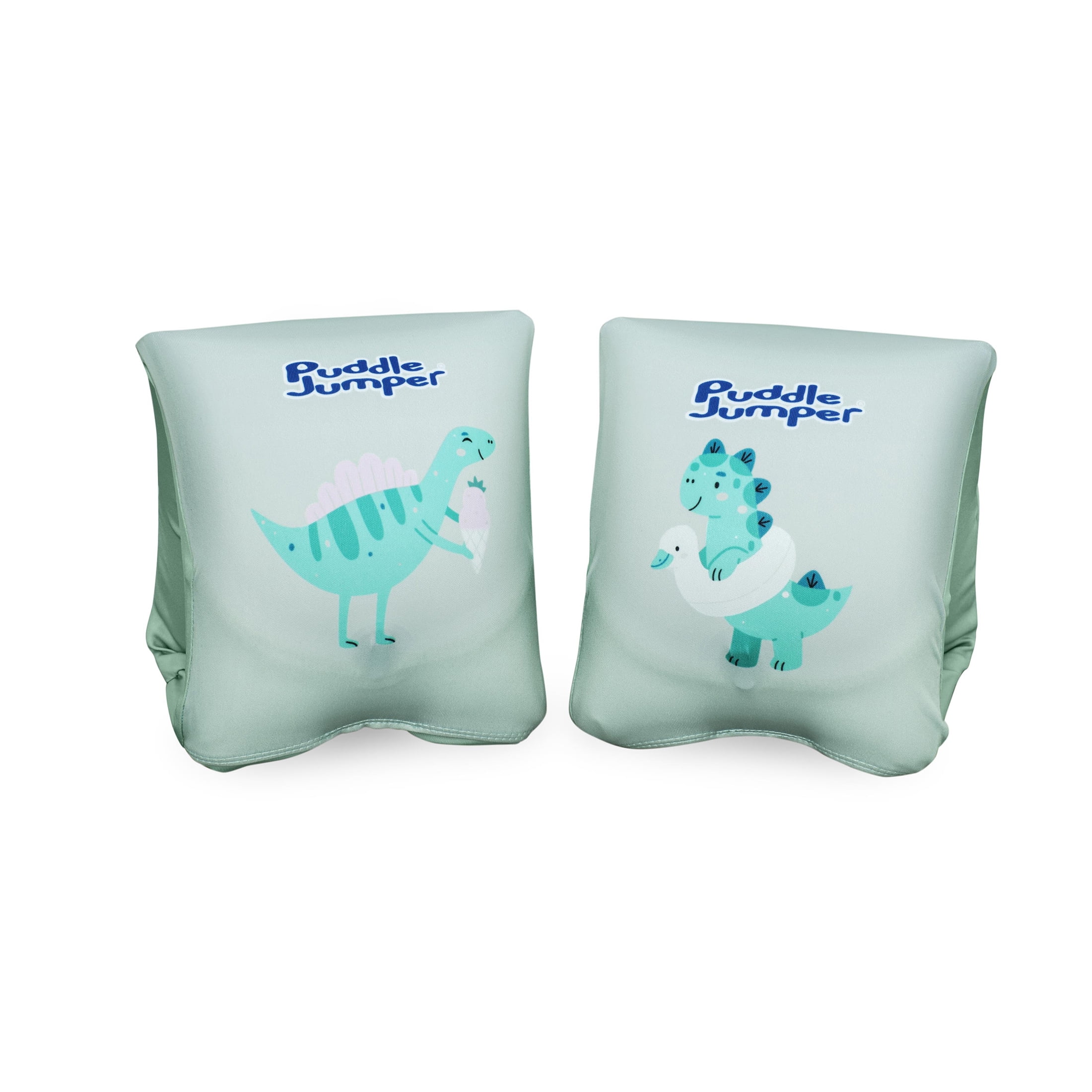 Puddle Jumper AquaStar Fabric Inflatable Armband Floaties, Dinosaur, Up ...