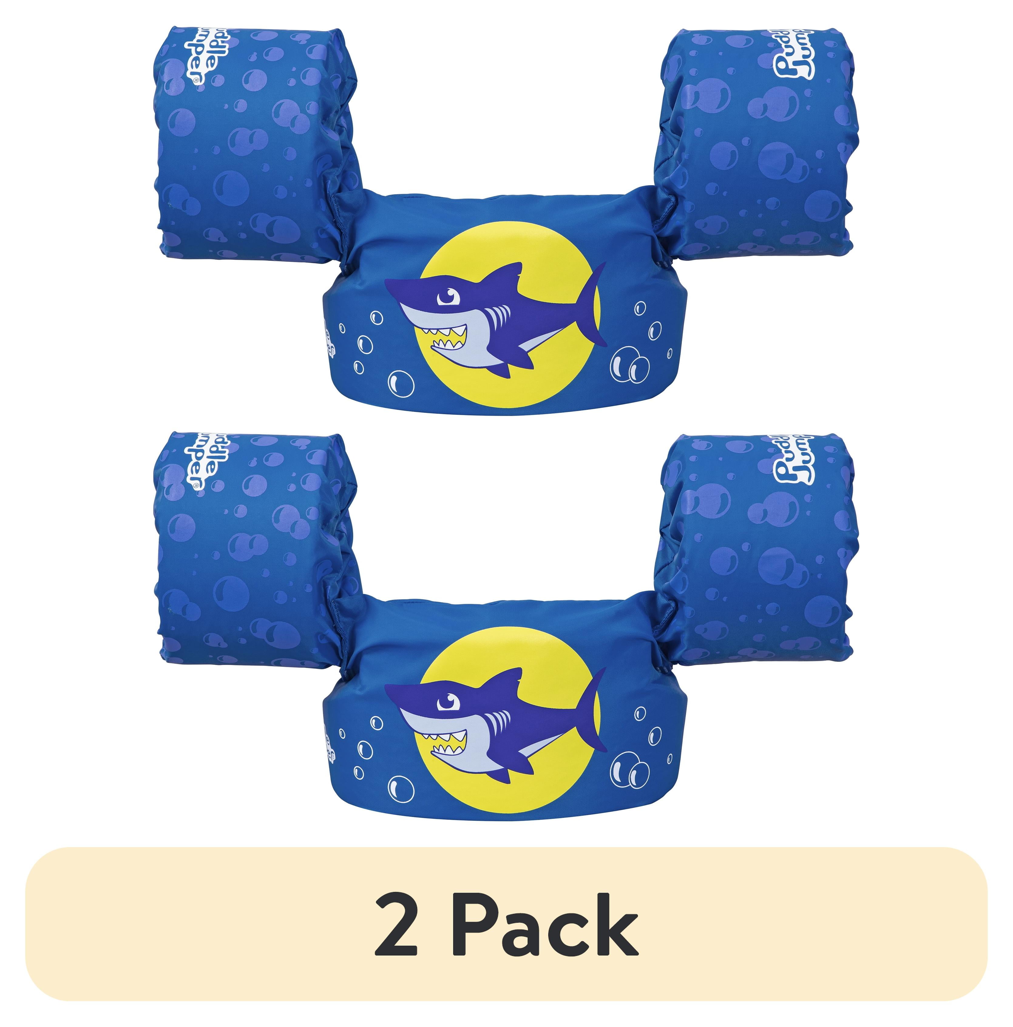(2 pack) Puddle Jumper Fabric Kids Swim Flotation Vest with Armbands ...