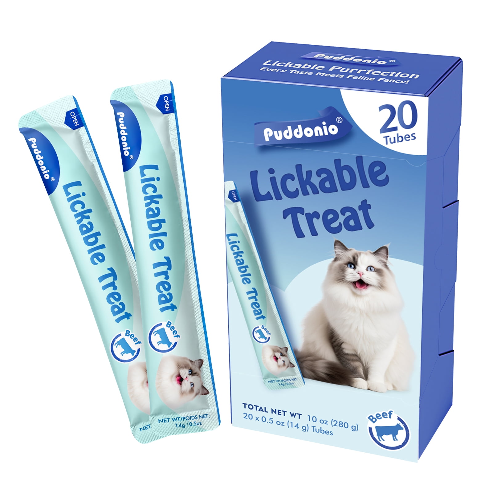 20 oz Party Mix Beachside Crunch Cat Treats - Walmart.com