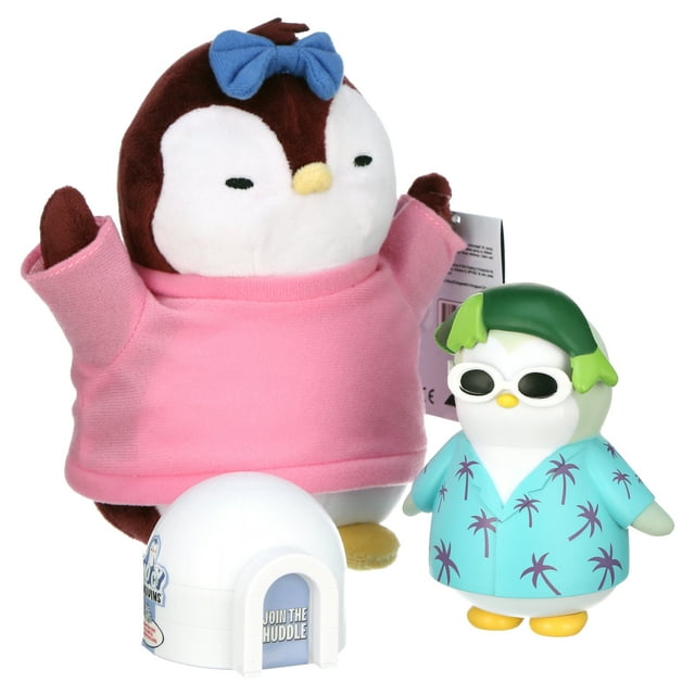 Pudgy Penguins Bundle Including Figure, Collectible Igloo, and Plush ...