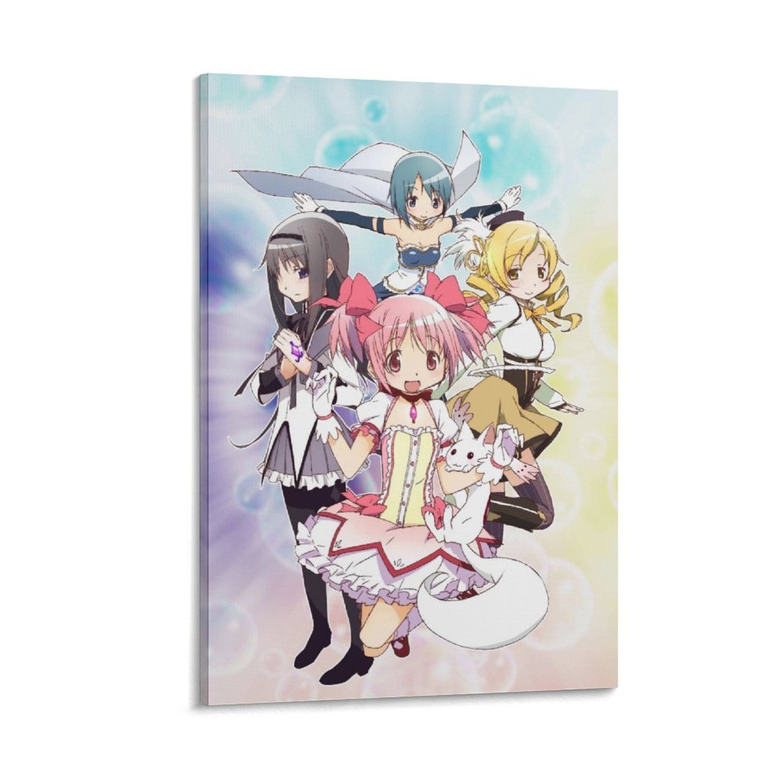 Puella Magi Madoka Magica Movie Artworks Canvas Poster Room Aesthetic ...