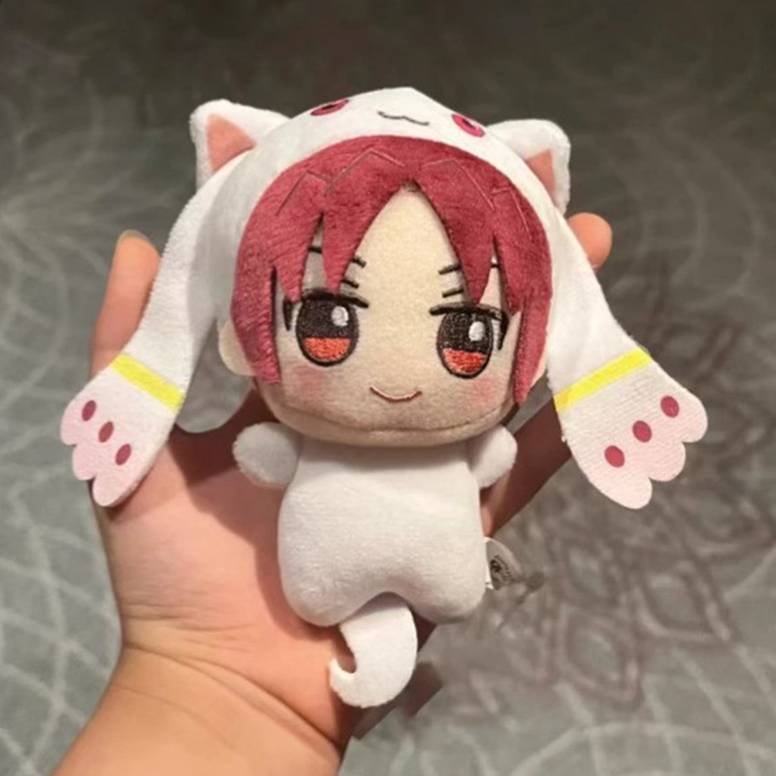 Puella Magi Madoka Magica Sakura Kyouko Plush Toys, 4" Mini Puella Magi ...