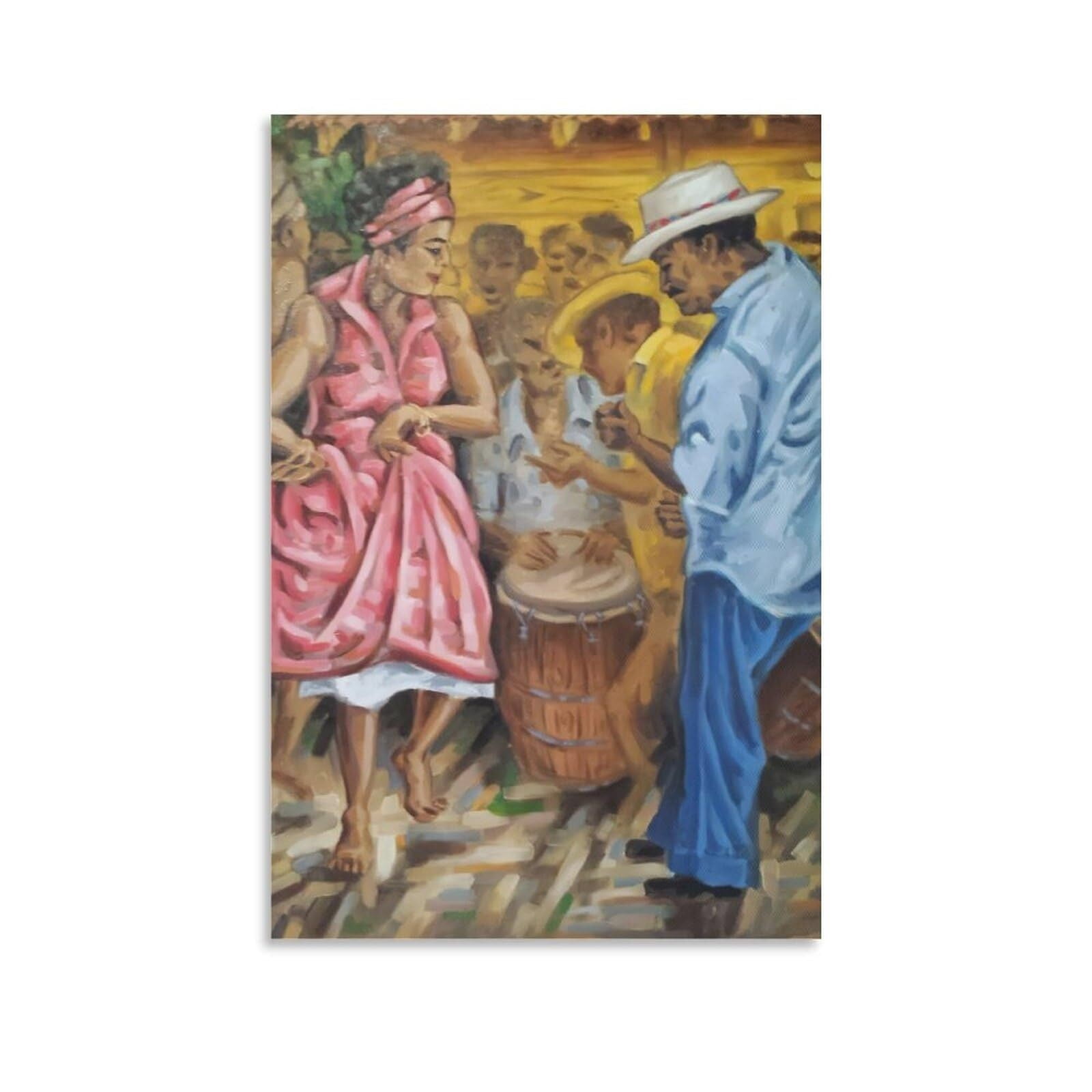 Puerto Rican Art, Caribbean Art, Latin Art Canvas Wall Art Posters For ...