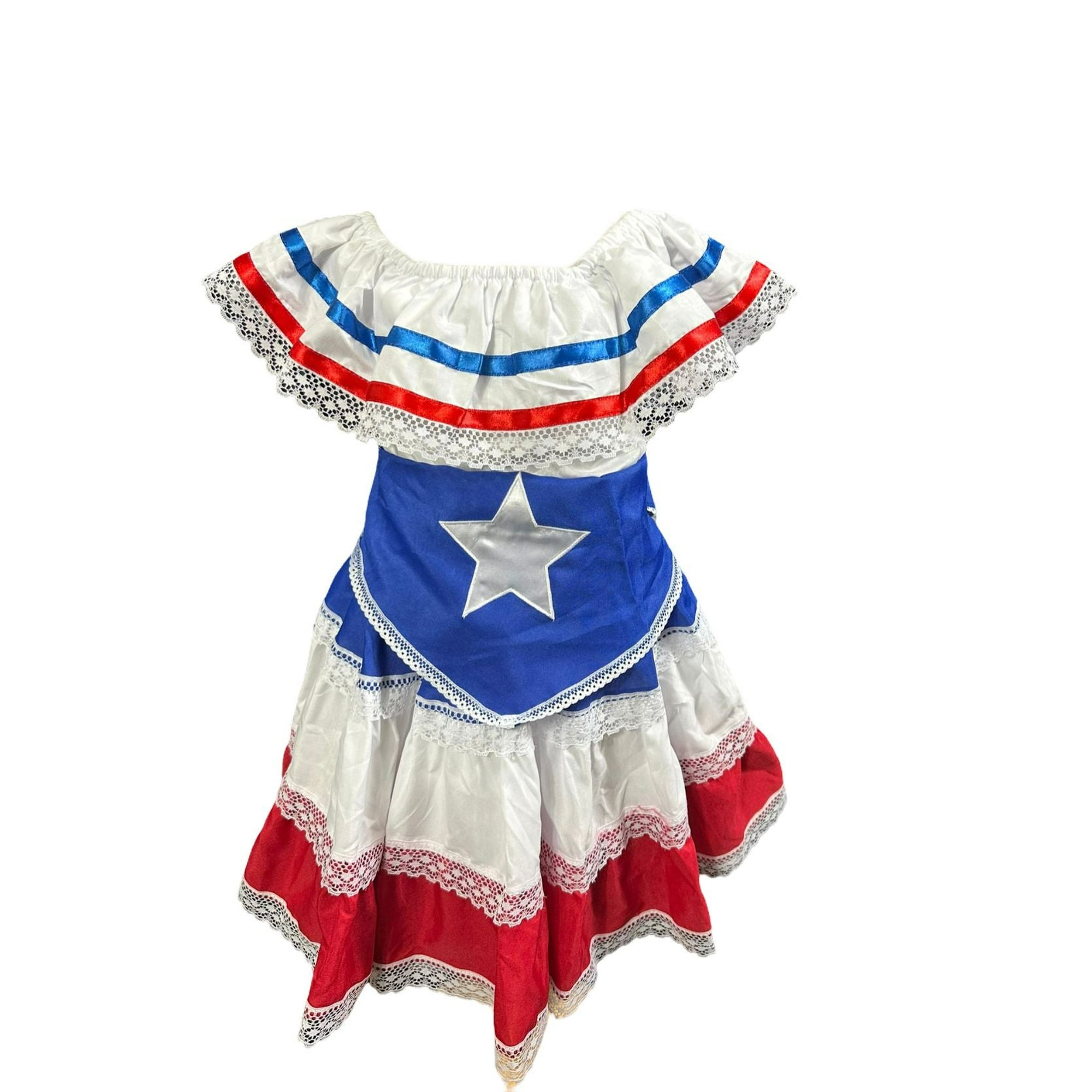 Traditional Puerto Rican Dress For Women
