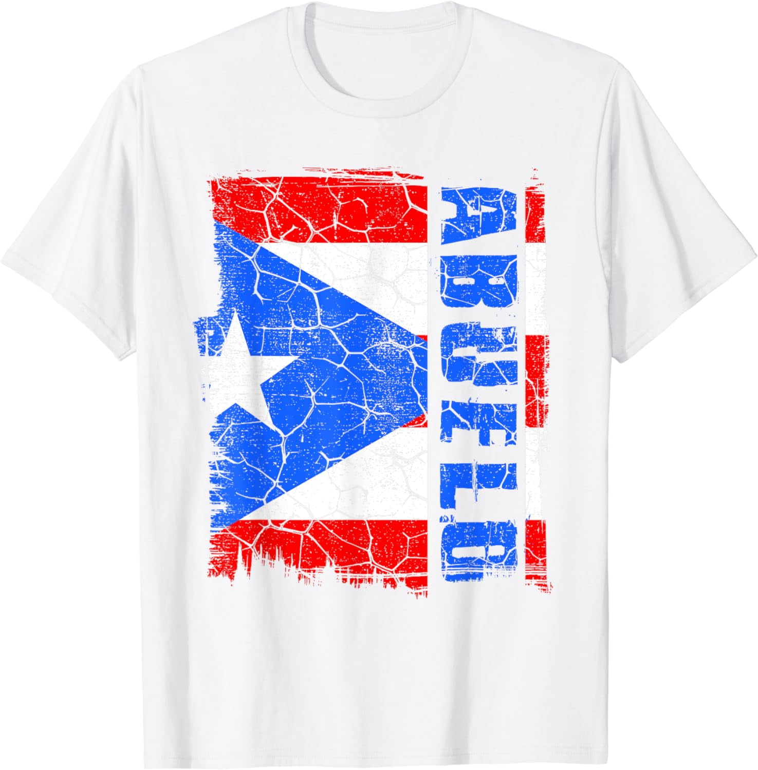 Puerto Rican Flag Abuelo Fathers Day Rico Papi Dad Grandpa T-Shirt mens ...