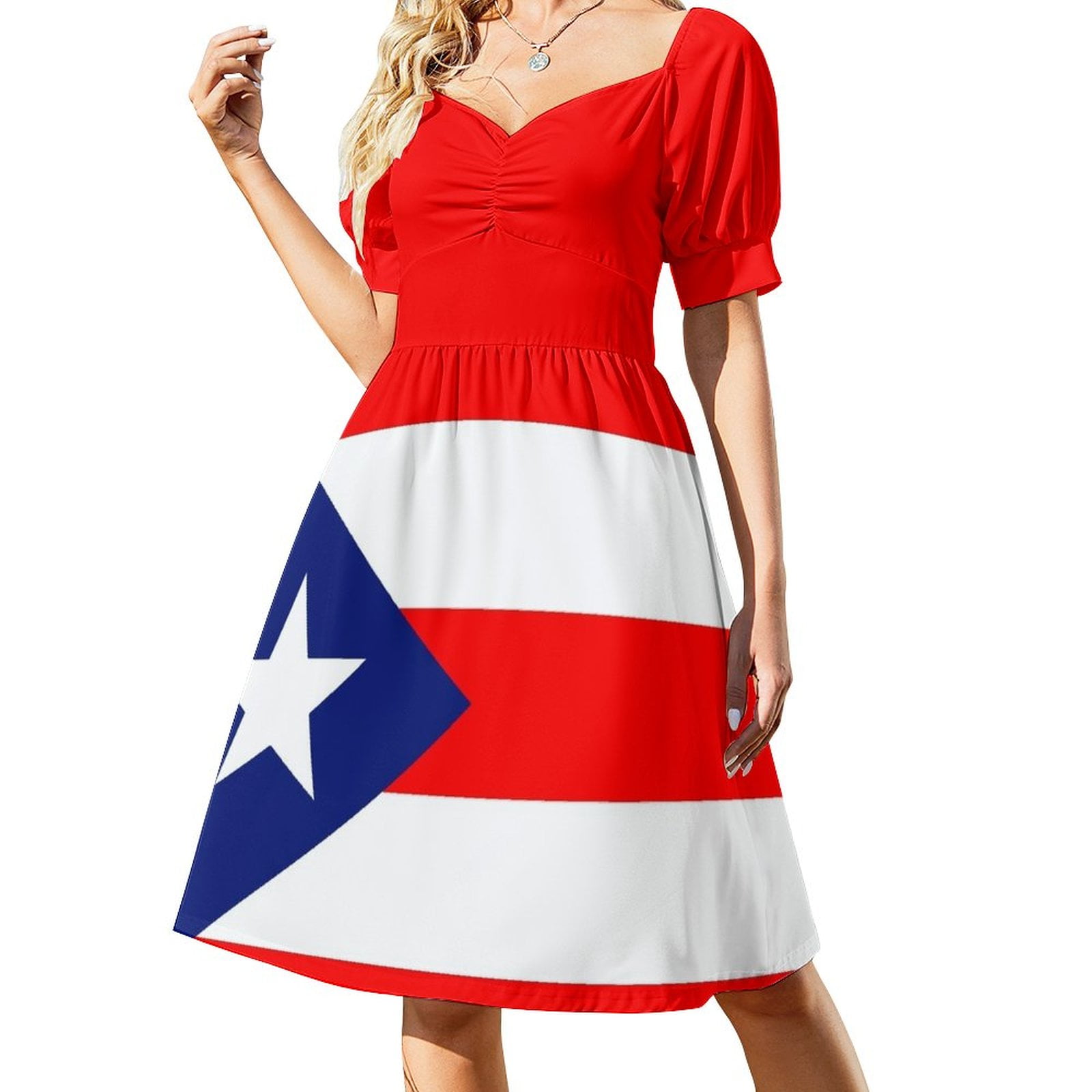 Puerto Rican Flag Dress prom dress Prom gown summer dress for women ...