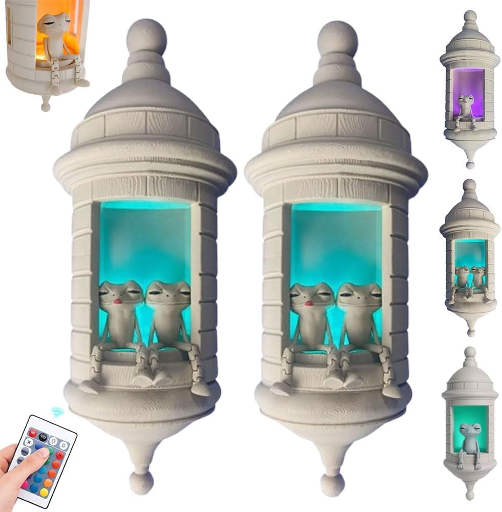 Puerto Rican Garita Coqui Lamp with Sound, Puerto Rican Garita Frog ...
