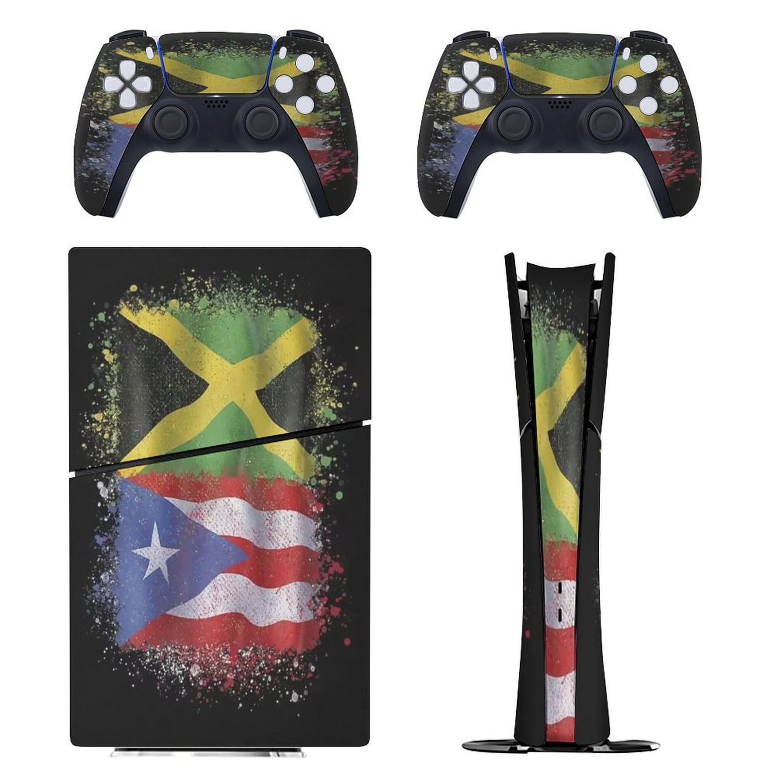 Puerto Rican Jamaican Love Jamarican PS5/PS5 Pro/PS5 Slim Digital Disc ...